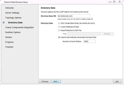 Iam Idm Oracle Unified Directory Oud 11g Configuration