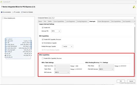 7 series fpgas integrated block for pci express ip核 advanced模式配置详解（二） 可调整大小的基地址寄存器 csdn博客
