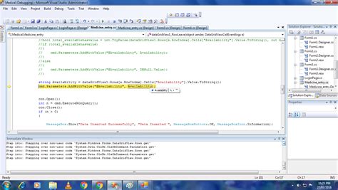 C How To Insert Integer Value In Access Database Stack Overflow