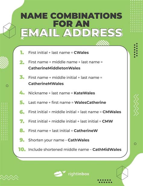 crafting a professional email address 40 ideas for 2024