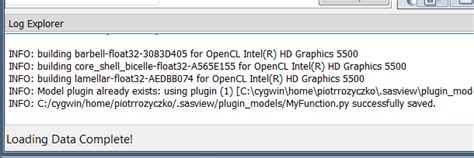 Fitting — Sasview 601 Documentation