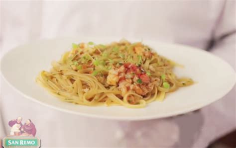 Blue Swimmer Crab And Chilli Linguine San Remo