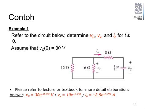 1st Order Transient Circuit Ppt