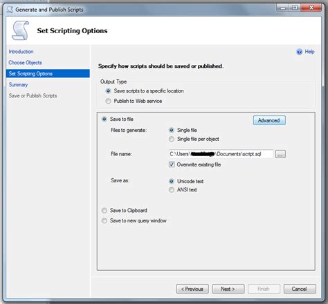 Restore Database By Database Publishing Wizard In Sql Server 2008r2