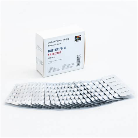 Buffer Tablets Ph 4 Lovibond