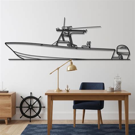 26 Nautical Metal Wall Art Sailboat Silhouette Ship And Yacht Decor