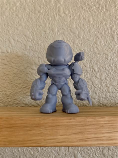 3d Printing One Doom Toy A Day Until They Are Made Into Real Toys Or Until I Run Out Of Resin