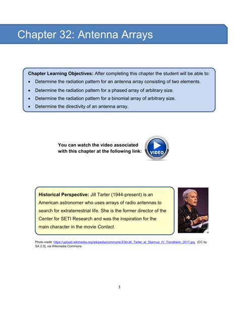 Antenna Arrays Radiation Patterns And Directivity