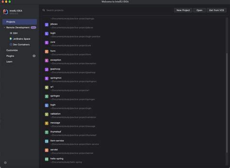 인텔리제이 intellij 프로젝트를 폴더로 정리해보세요