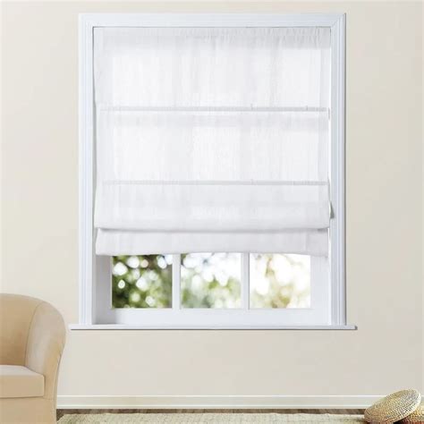Patti Belgian Linen Roman Shade Cordless Linen Roman Shades Cordless