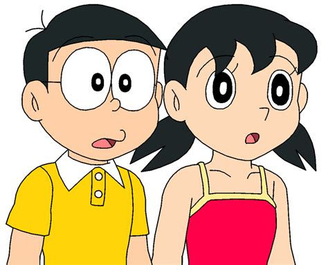 Nobtia And Shizuka Looking Something By Carlosmenera2020 On Deviantart