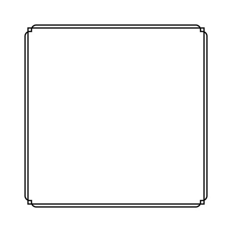 simple line rectangle and or rectangle shape can use for simple