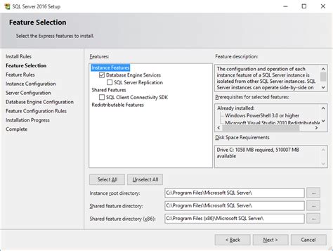 Microsoft Sql Server Express 2016 Installation Instructions