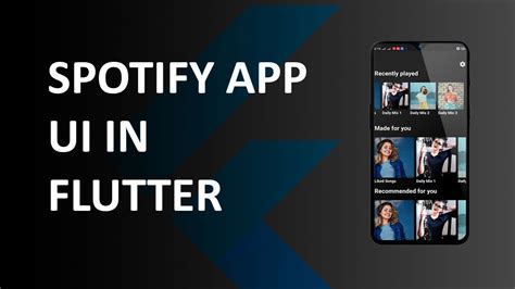 Spotify Clone App Flutter Ui Series Ep1 Flutter Tutorial Youtube