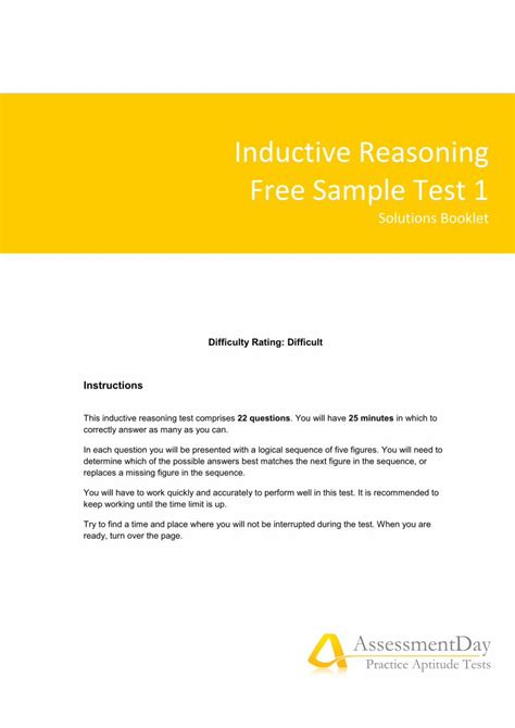 PDF Inductive Reasoning Free Sample Test AssessmentDay PDFSLIDE NET