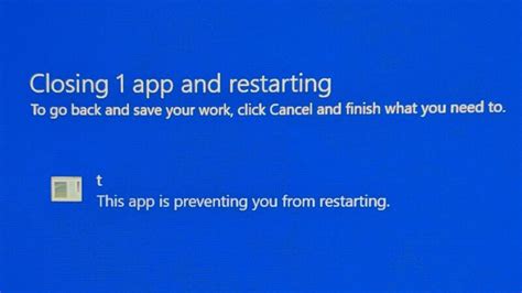 Solved An App T Is Preventing You From Restarting Or Shutdown 3 Easy Solutions Novice Aide