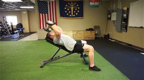 Incline Db Rolling Skullcrusher Youtube