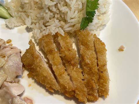 ข้าวมันไก่ผสม ร้าน ข้าวมันไก่เฉิงกง วรจักร วรจักร