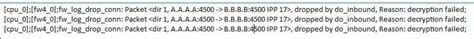 vpn tunnel down issue check point checkmates