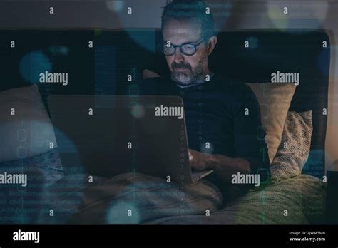 Digital Software Development Concept Businessman Working Document