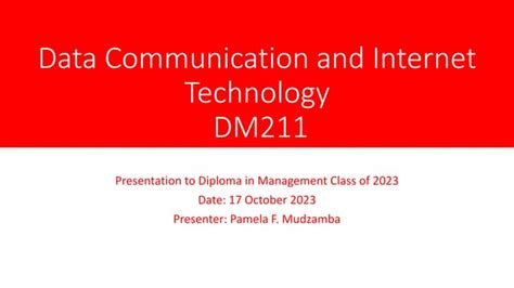 Chapter 5 Data Communication And Internet Technology Pt 1 Pptx