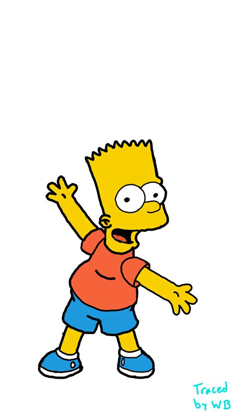 Bart Simpson Trace Rprocreate