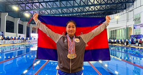 បទយកការណ៍៖ កំណត់ត្រាថ្មីមេដាយមាស សំរឹទ្ធ ០៤គ្រឿង សម្រាប់កីឡាហែលពាក់ជើងទាកម្ពុជា ក្នុង World Cup