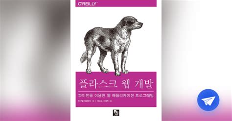 플라스크 웹 개발 파이썬을 이용한 웹 애플리케이션 프로그래밍 플라이북