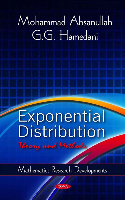 Buy Exponential Distribution Theory And Methods Mathematics Research Developments Book Online