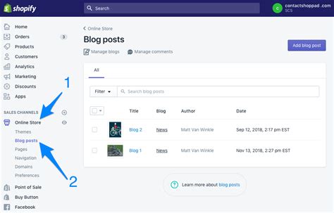 5 easy steps to start your shopify blog mesa