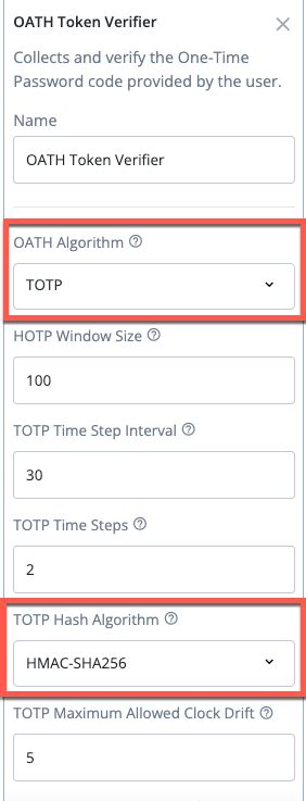 Use Case Configure OATH Based Token Two Factor Authentication In ForgeRock Identity Cloud