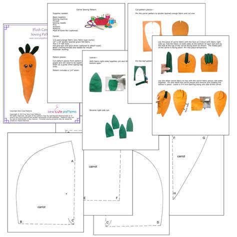 Plush Mushroom Pattern — Sew Cute Patterns