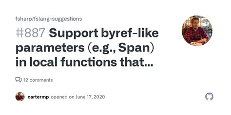 Support Byref Like Parameters Eg Span In Local Functions That Dont Capture And Are Only
