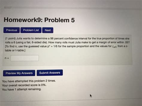 Solved Homework9 Problem5 Previous Problem List Next 1