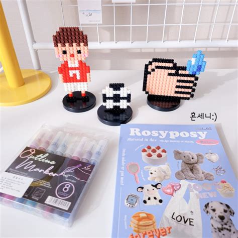 직업체험 놀이 미니블럭 만들기 귀여운 다꾸 스티커북 네이버 블로그