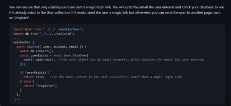 Docs Request To Add To Sign In Callback Documentation · Issue 7401 · Nextauthjsnext Auth · Github