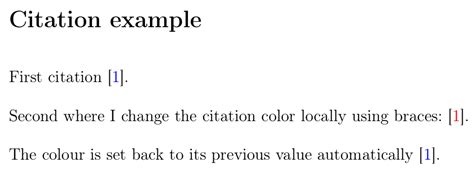 Hyperref Changing A Colour Of Citations TeX LaTeX Stack Exchange