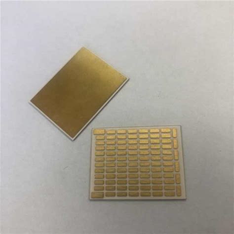 Dbc Al2o3 Aln Ceramic Substrate With Nickel And Gold Plating