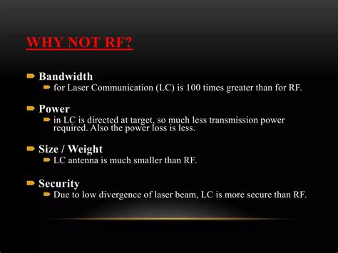 Free Space Optical Communication System Pptx Computer Networking Computing