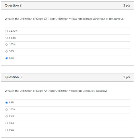 Solved Consider A 3 Stage Sequential Batch Process Assume