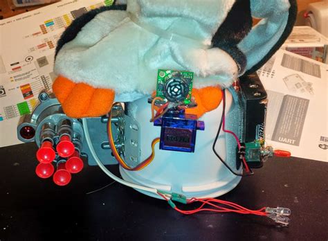 Arduino Pi Ramblings PenguinBot Self Defence Or How To Arm A Penguin