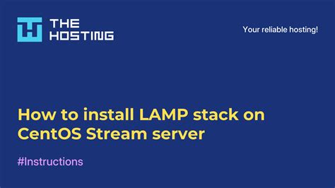 How To Install Lamp Stack On Centos Stream Server