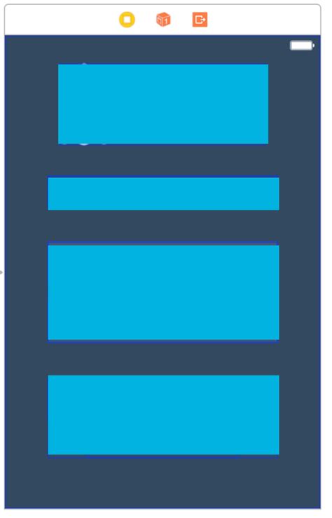 Ios Scale Vertical Constraint With Autolayout Stack Overflow