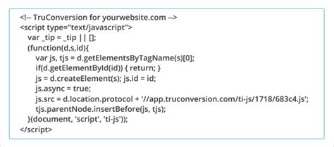Trackingcode Truconversion Knowledgebase