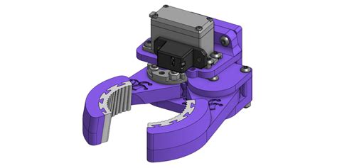 Powerplay Claw Servo Arm Stl At Main · The Loony Squad Powerplay Claw