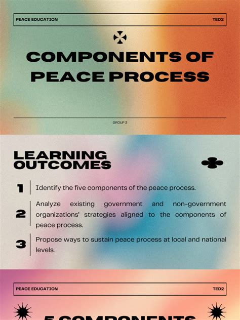 Components Of Peace Process Pdf