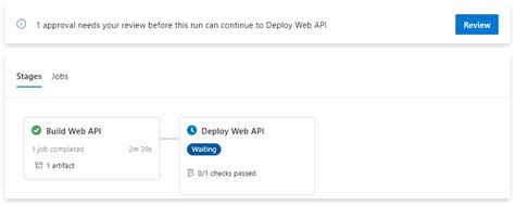 build and deploy web api to iis using multi stage pipeline cloud first approach