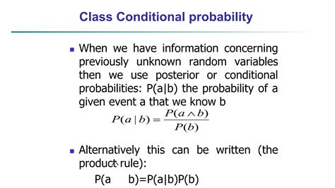Unit 2 Bayes Decision Theorypptx