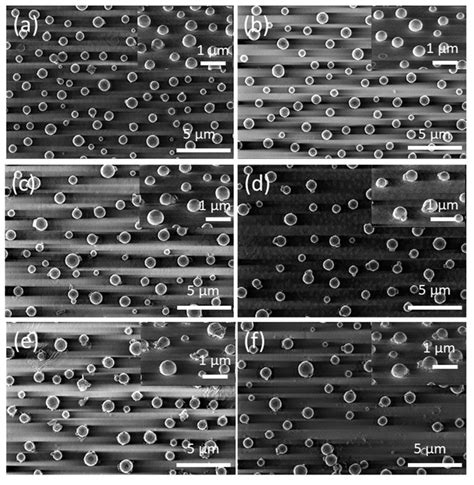 Top Views Of Fe Sem Micrographs Of Vacuum Thermal Evaporated Silver