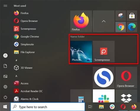 The Start Menu Live Folders How To Use Them In Windows